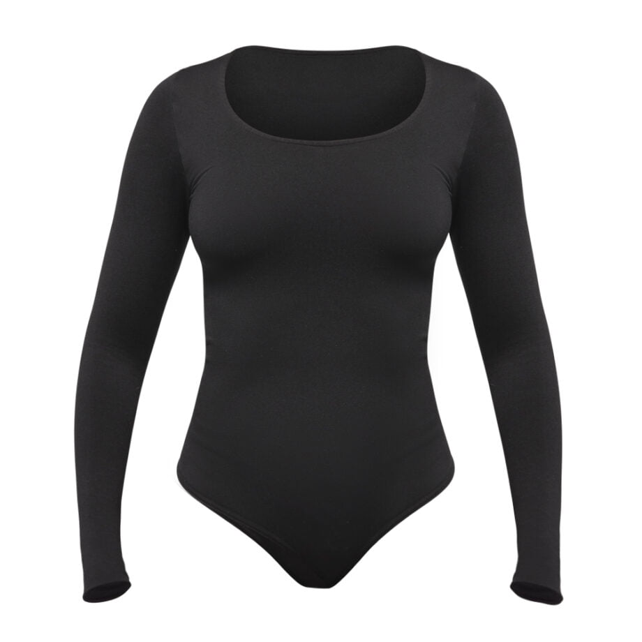Body Second Skin Manga Larga Cuello Redondo - Lunia
